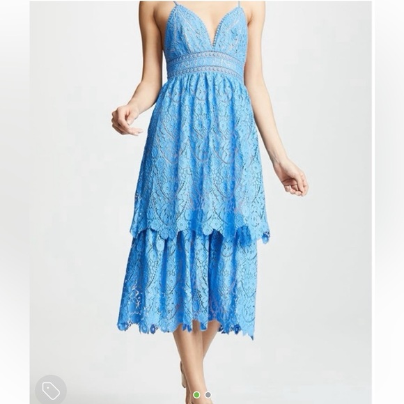 SAYLOR | Dresses | Saylor Blue Cocktail Dress Xs | Poshmark